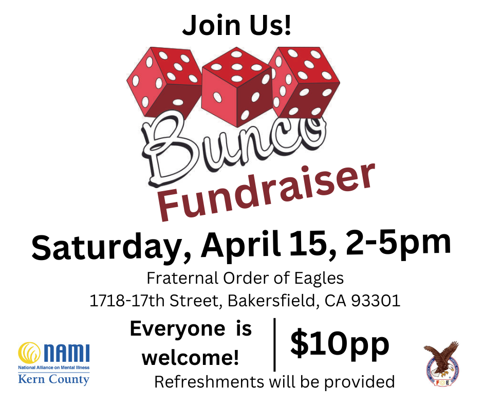 NAMI Kern County Bunco Fundraiser