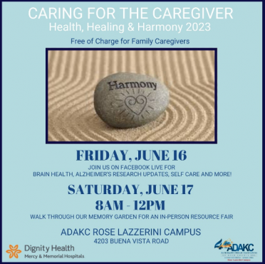 ADAKC: Caring for the Caregiver Caring for Caregiver
