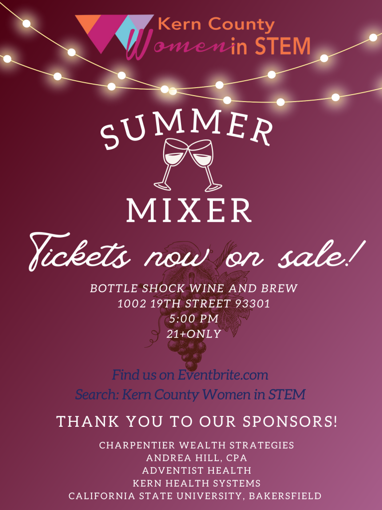 Kern County Women in STEM Summer Mixer