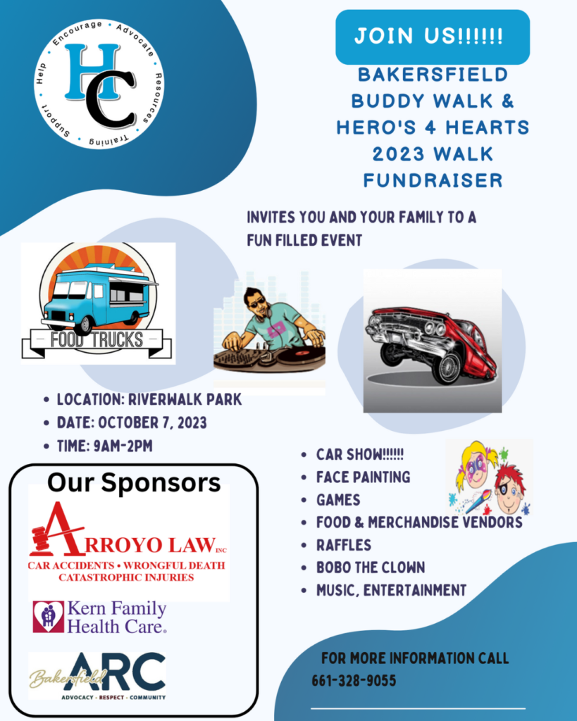 H.E.A.R.T.S. Connection: Bakersfield Buddy Walk & Hero's 4 H.E.A.R.T.S ...